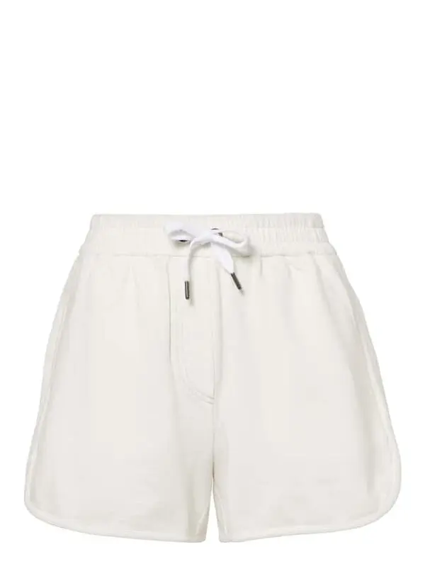 Brunello Cucinelli Cotton Shorts - White
