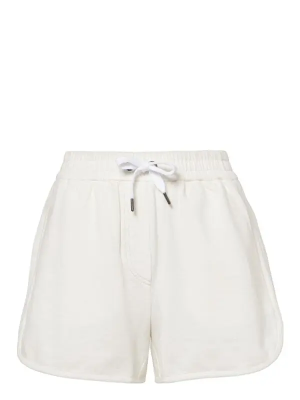 Brunello Cucinelli Cotton Shorts - White