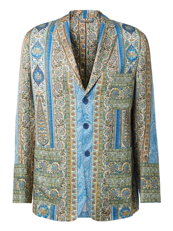 Etro Paisley Blazer - Multicoloured