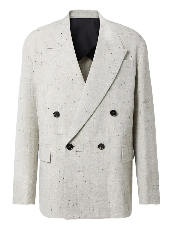 Bottega Veneta Double-breasted Blazer - White