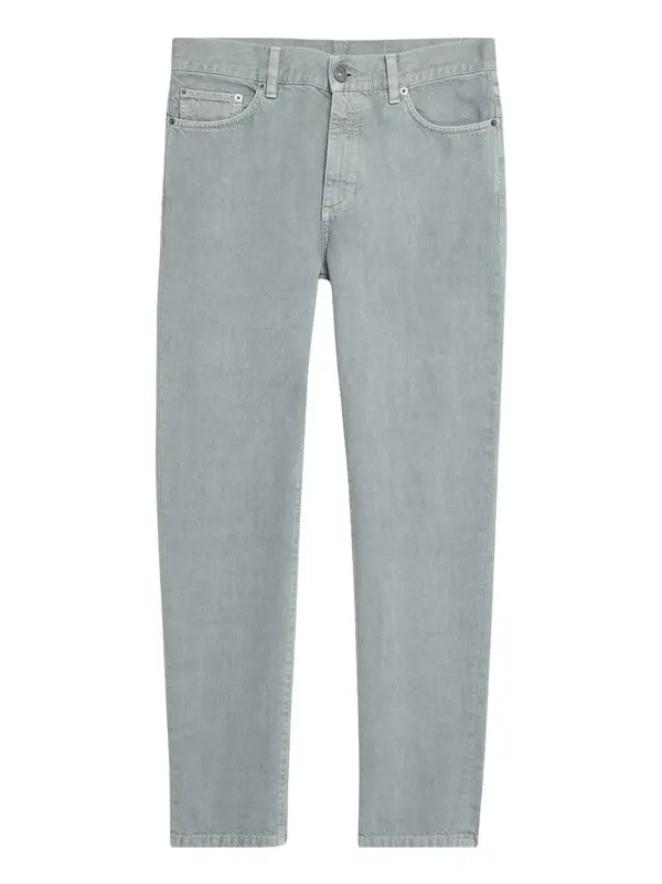 Zegna 5-pocket Denim Pants - Lt Gry Sld