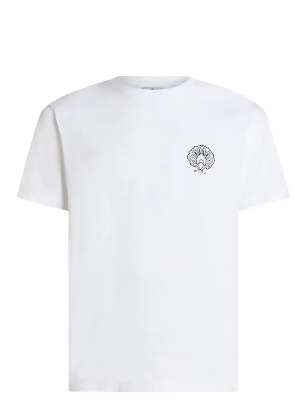 Etro Logo-print T-shirt - White