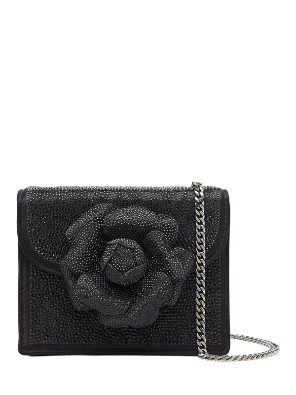 Oscar De La Renta Mini Tro Bag - Black