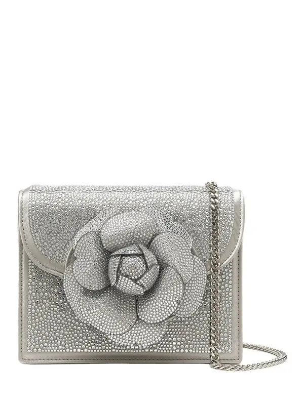 Oscar De La Renta Mini Tro Bag - Silver