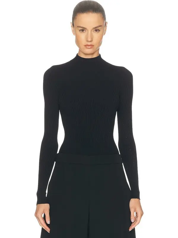 Alaïa Corset Bodysuit - Noir Alaia