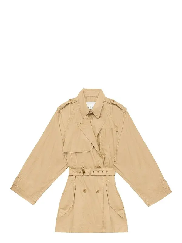 Isabel Marant Franny Trench Coat - Neutrals