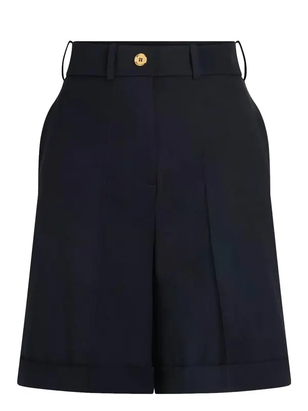 PATOU Button Shorts - Blue