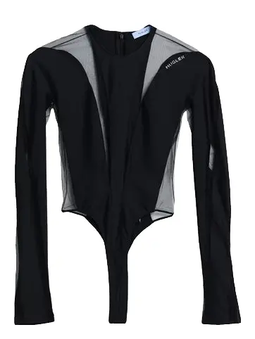 MUGLER Bodysuit - Black