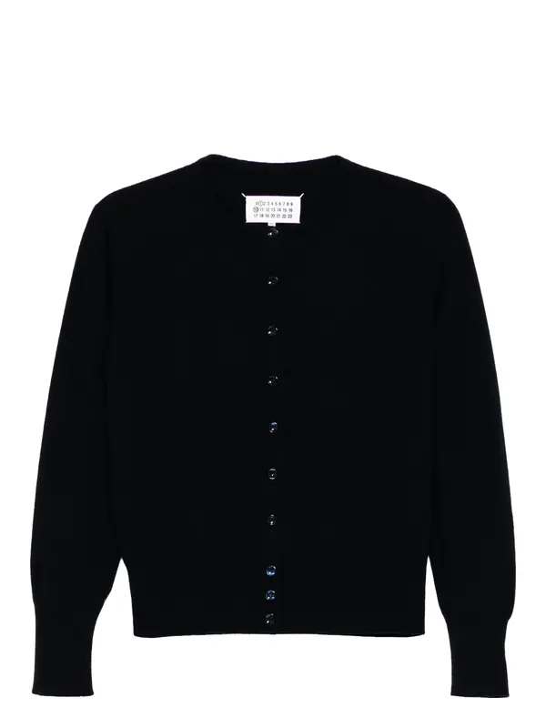 MAISON MARGIELA Button-fastening Cardigan - Blue