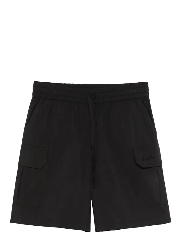 P.a.r.o.s.h Logo-embroidered Shorts - Black
