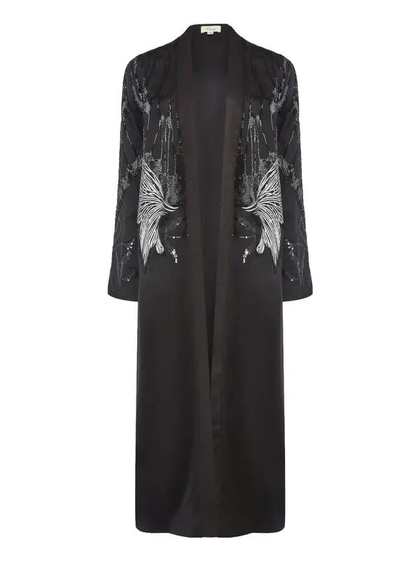 TEMPERLEY LONDON Inez Coat - Black