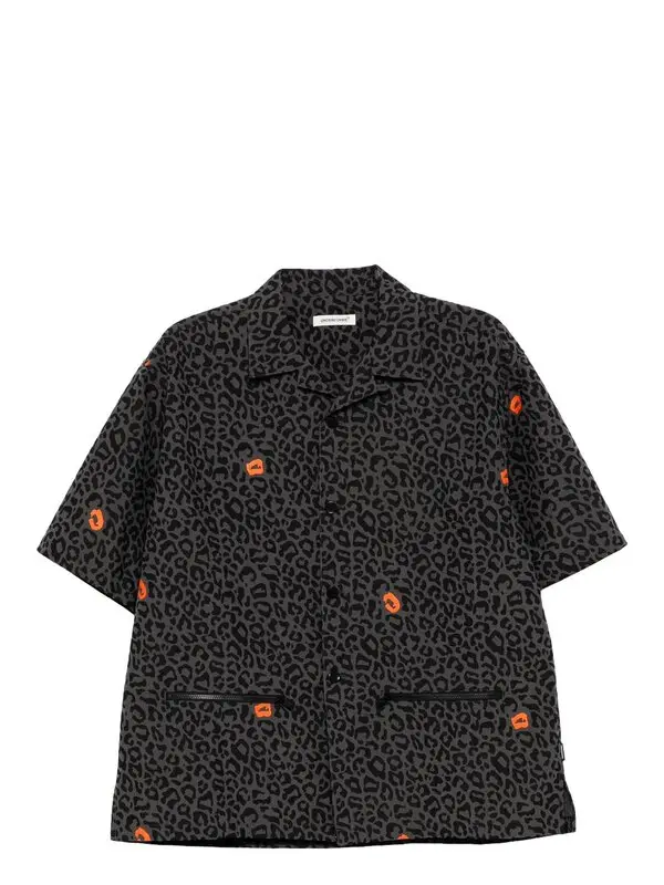UNDERCOVERISM Leopard Print Shirt - Grey