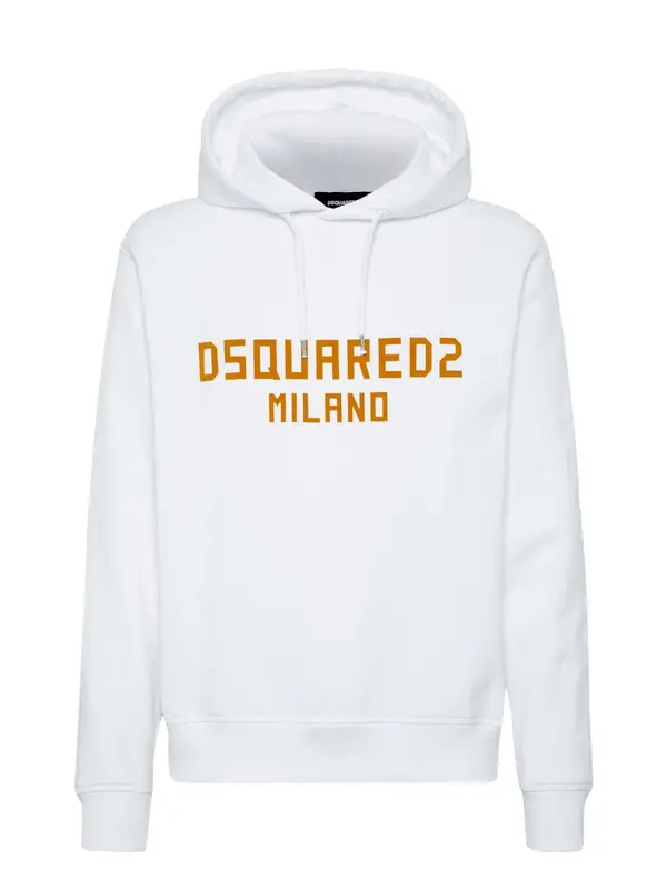 Dsquared2 Logo-print Hoodie - White