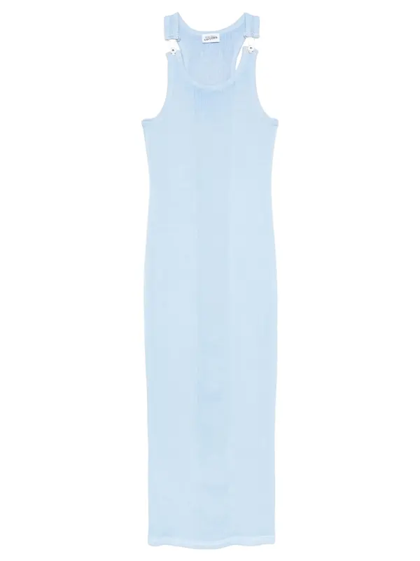Jean Paul Gaultier Cotton Maxi Dress - Blue