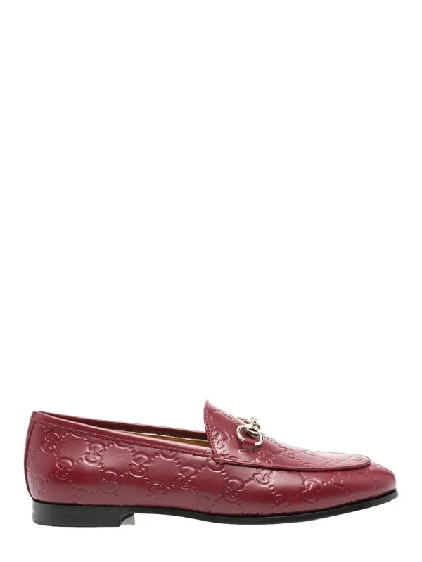 Gucci Jordaan Loafers - Red