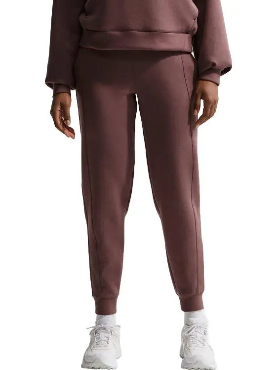 Nike 24.7 Dri-fit Mid-rise Joggers - Tattoo/burgundy Crush