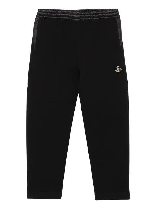 Moncler Year Of The Snake-patch Track Trousers - Black