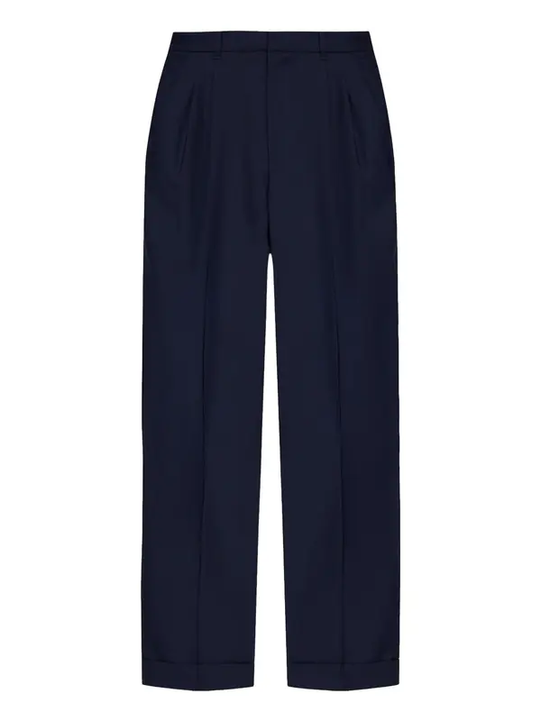 Casablanca Straight-leg Trousers - Blue
