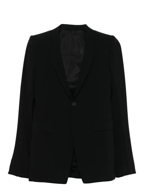 Rick Owens Extreme Soft Blazer - Black