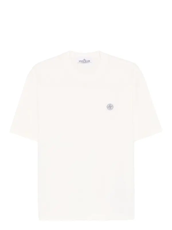 Stone Island Compass-motif T-shirt - Neutrals