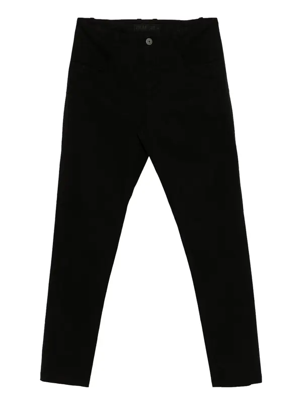 Transit Straight-leg Trousers - Black