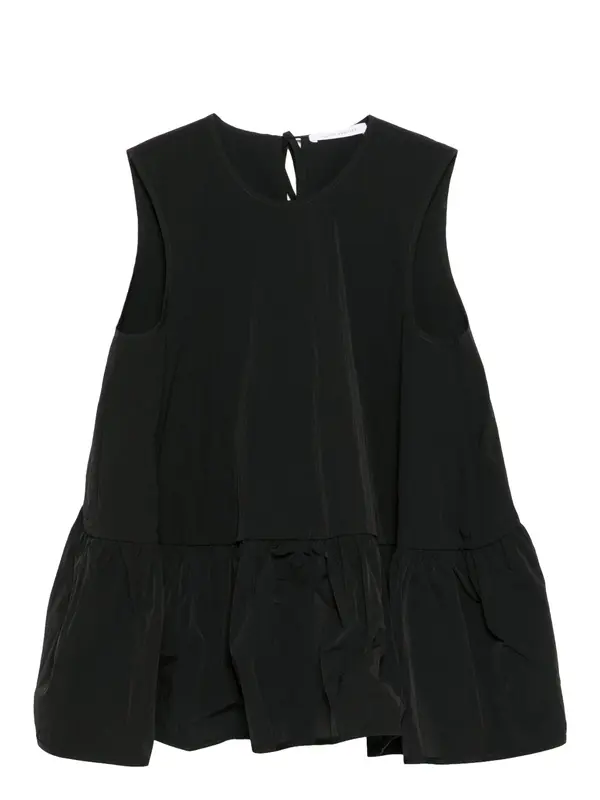 Cecilie Bahnsen Asta Top - Black