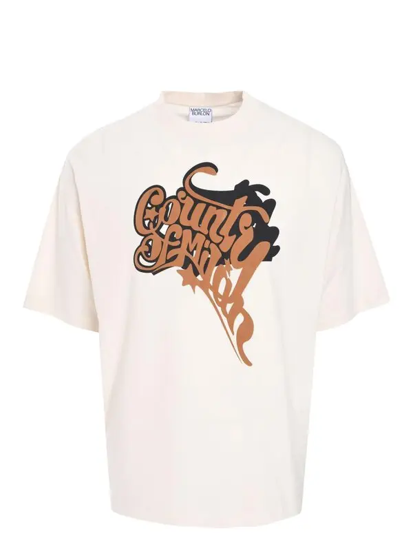 COUNTY OF MILAN County T-shirt - Neutrals