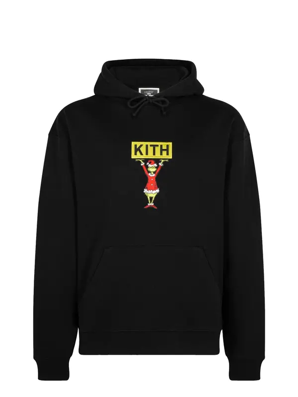 Kith X The Grinch Williams Iii Hoodie - Black