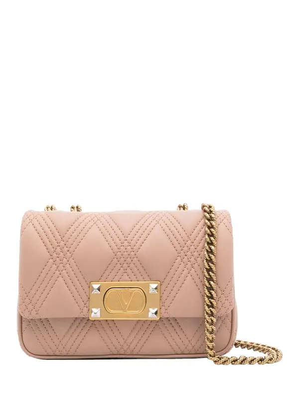 Valentino Garavani Small Quiltie 67 Shoulder Bag - Pink