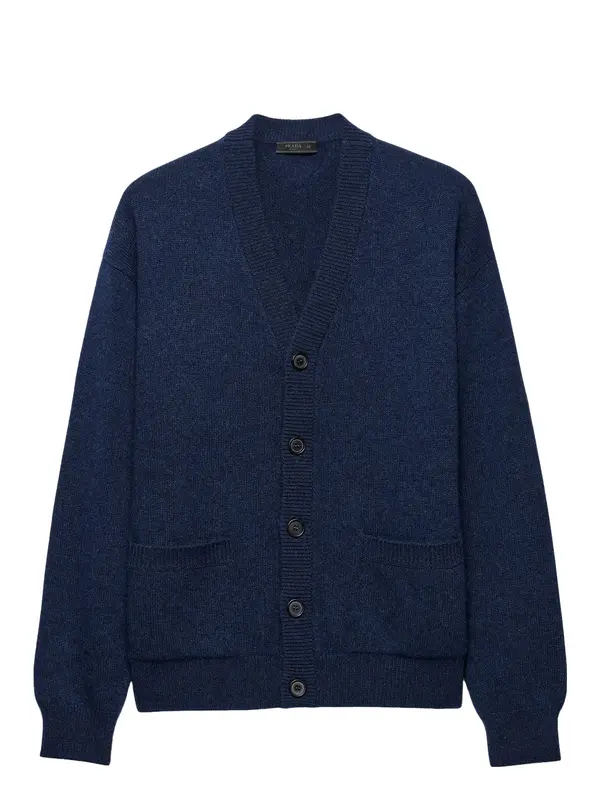 Prada Re-cashmere Cardigan - Blue