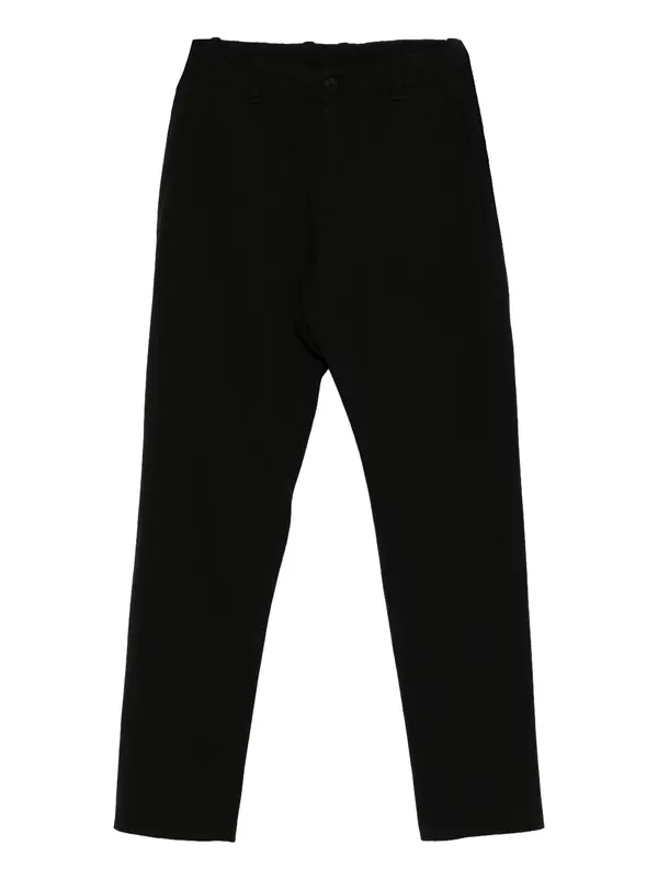 Transit Straight-leg Trousers - Black