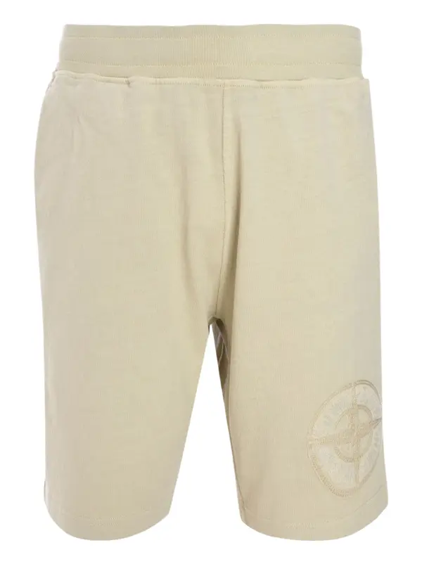 Stone Island Fleece Shorts - Neutrals