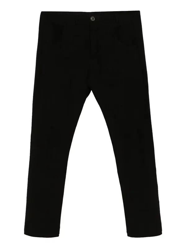 LABEL UNDER CONSTRUCTION Buttoned Trousers - Black