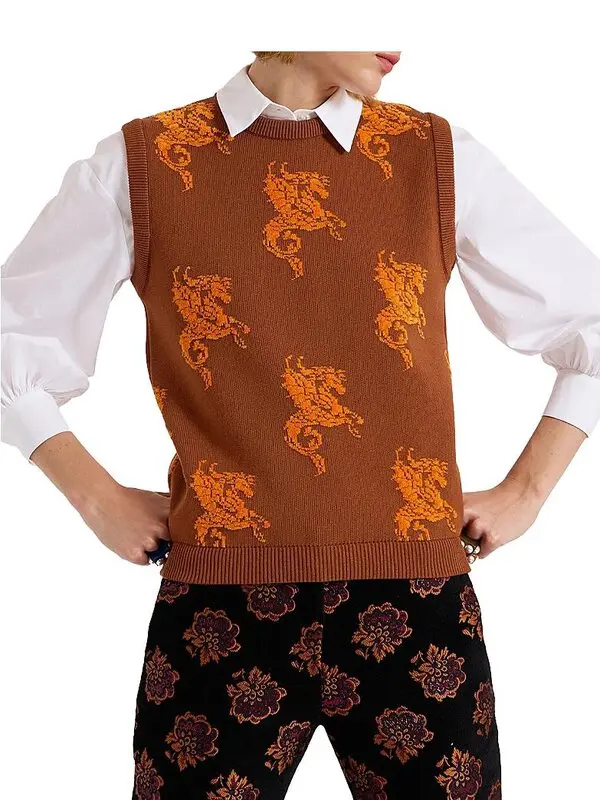 La DoubleJ Gryphos Gilet - Brown
