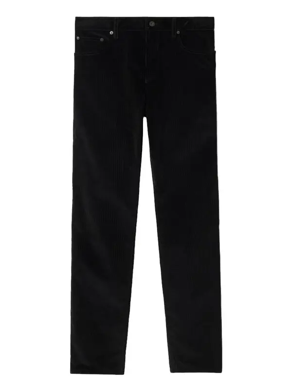 Burberry Corduroy Trousers - Black