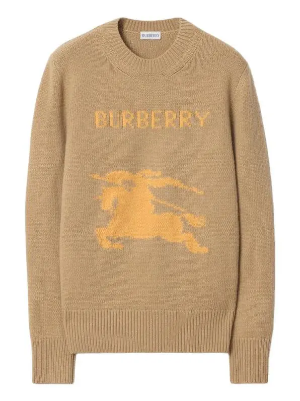 Burberry Knight Wool Cashmere Sweater - Beige Beige