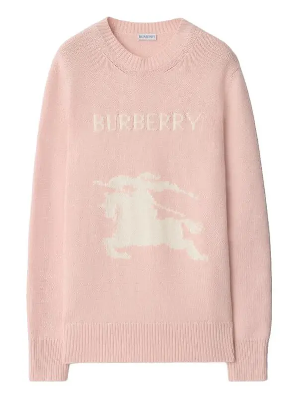 Burberry Wool Cashmere Sweater - Bouquet Pink