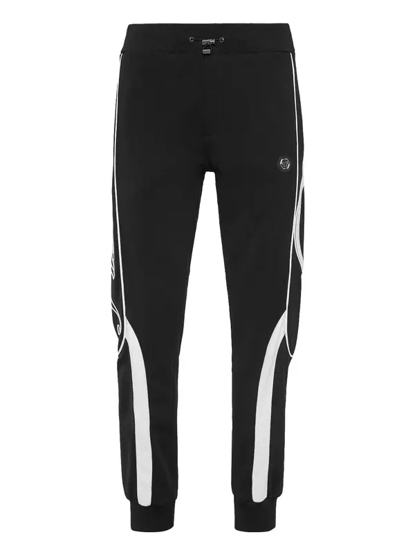 Philipp Plein Jersey Track Trousers - Black