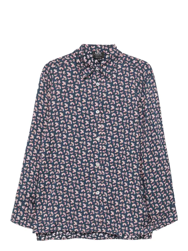 A.p.c. Gabrielle Shirt - Blue