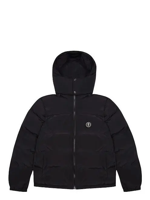 Trapstar Irongate Detachable Hooded Puffer Jacket - Black