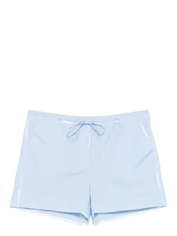 Miu Miu Cotton Boxer Shorts - Blue