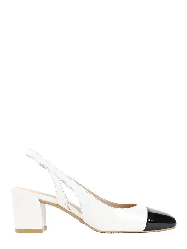STUART WEITZMAN Slingback Pumps - White
