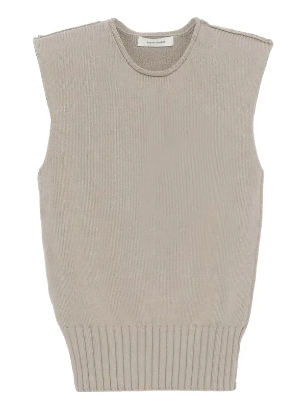 ENTIRE STUDIOS Burns Knit Vest - Grey