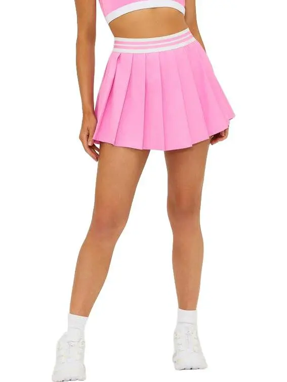 Beach Riot Irina Pleated Skort - Prism Pink