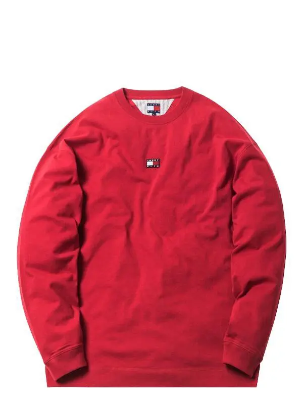 Kith X Tommy Hilfiger Long Sleeve Tee Shirt - Red