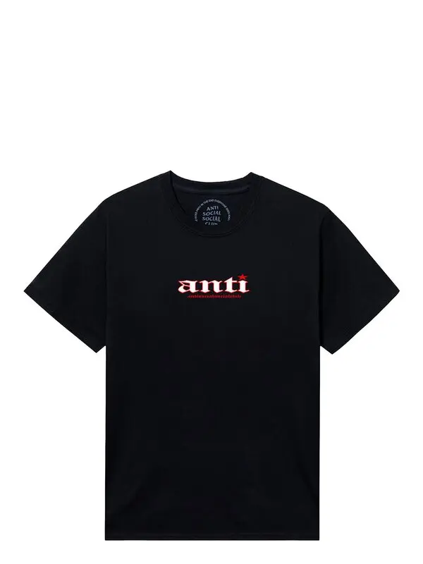 ANTI SOCIAL SOCIAL CLUB You Don't Know Me Tee - Black