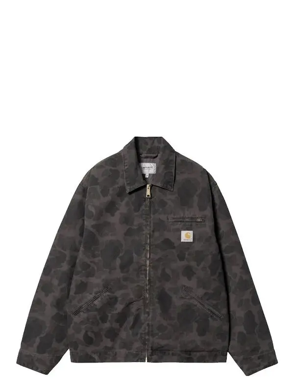 Carhartt Duck Camo Detroit Jacket - Green/graphite