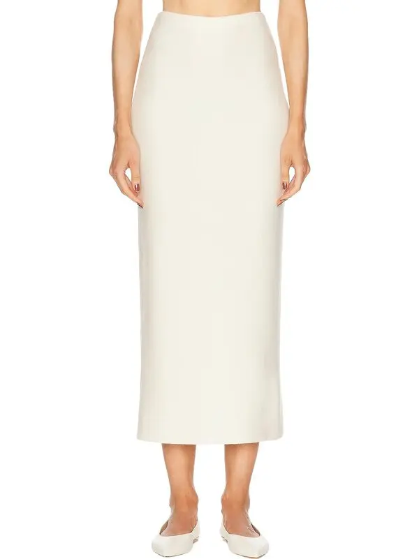 Gabriela Hearst Circe Knit Skirt - Ivory