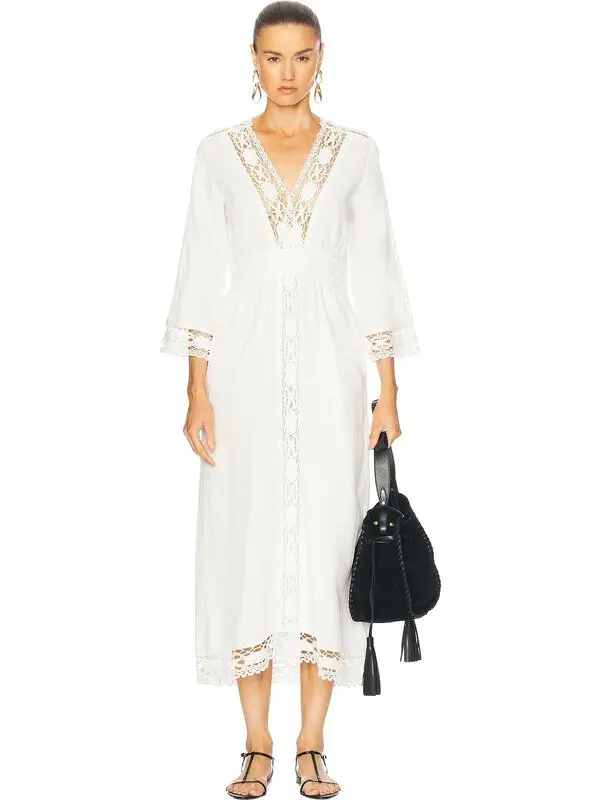 Isabel Marant Veona Dress - White