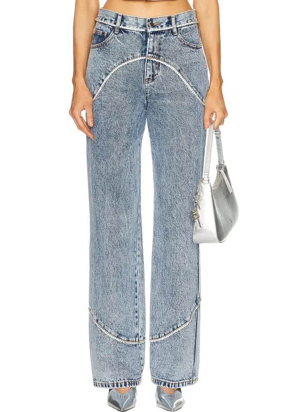 Retrofete Izzie Straight Leg Jeans - Rodeo